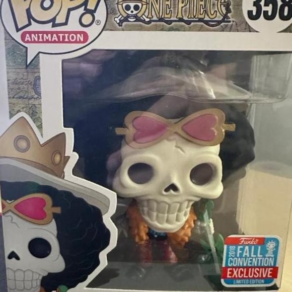 Funko | Toys | One Piece Brook Funko Pop Nycc Shared Exclusive | Poshmark